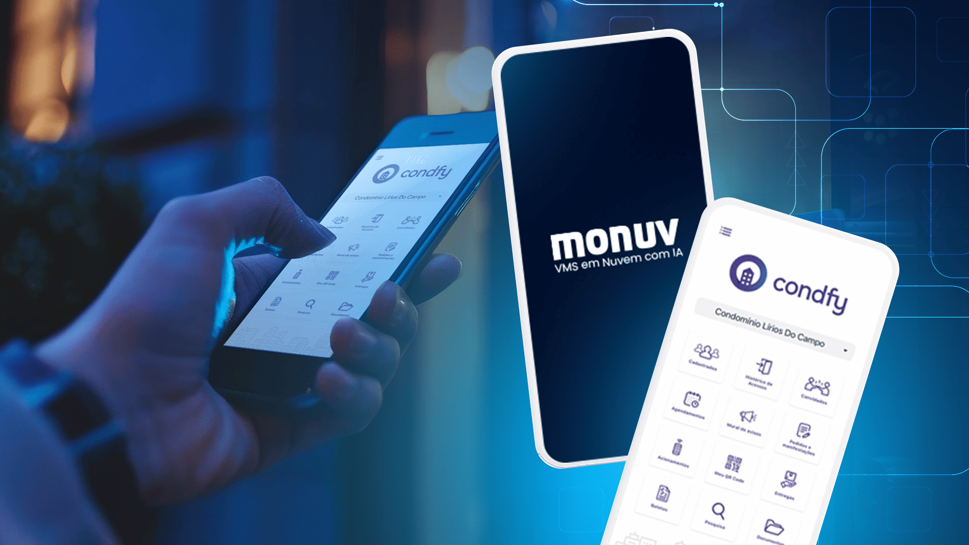 Integração Monuv e Condfy para portaria automatizada